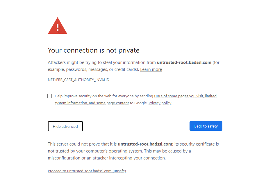 How To Handle Ssl Certificate In Selenium Webdriver With Example